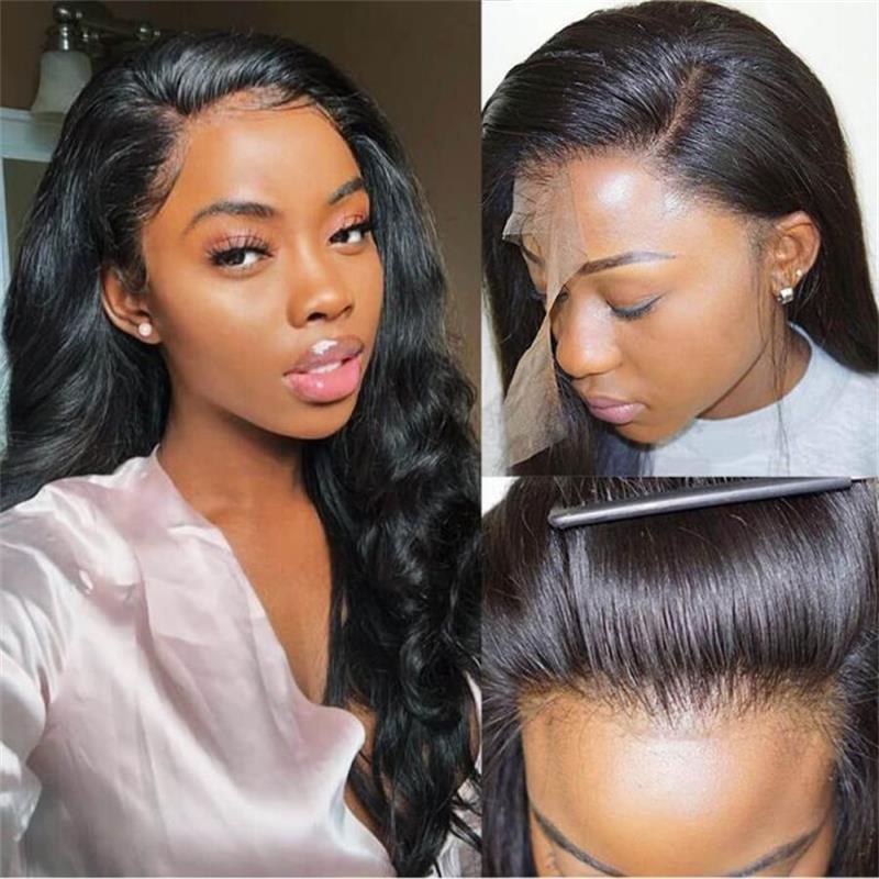 HD Body Wave Transparent Lace Front Wigs -West Kiss Hair