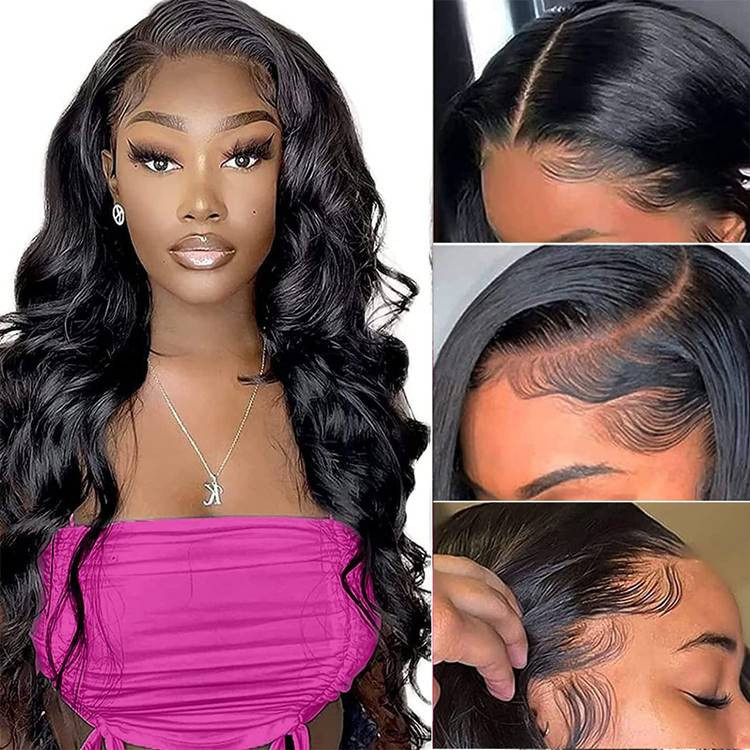 Body Wave Human Hair 4x4 Lace Wigs -West Kiss Hair
