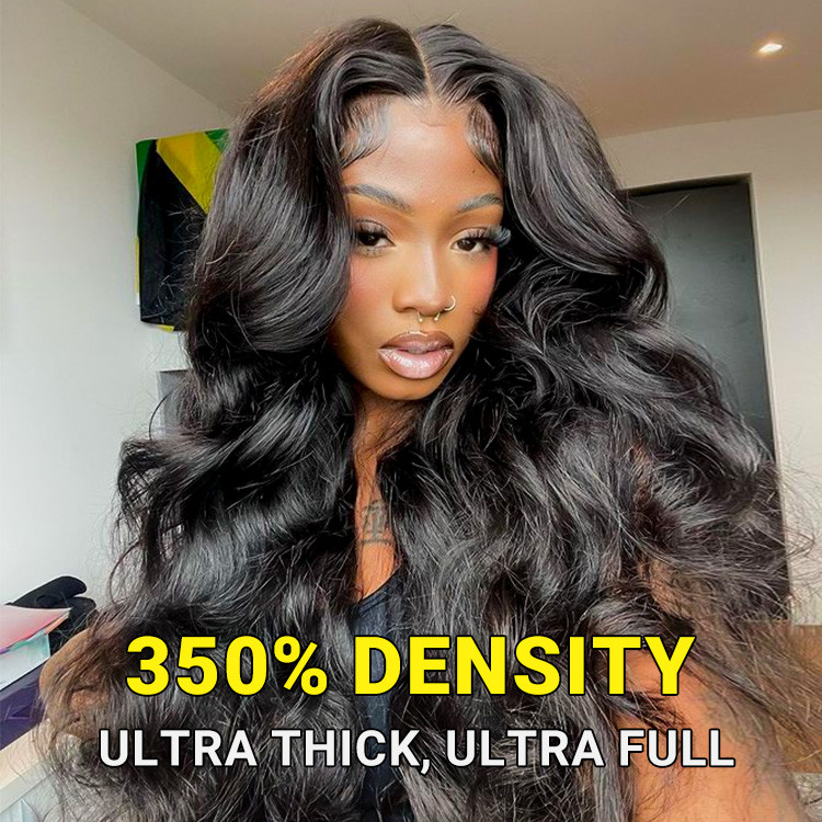 Super High 350% Density Body Wave HD Lace Front Wigs -West Kiss Hair