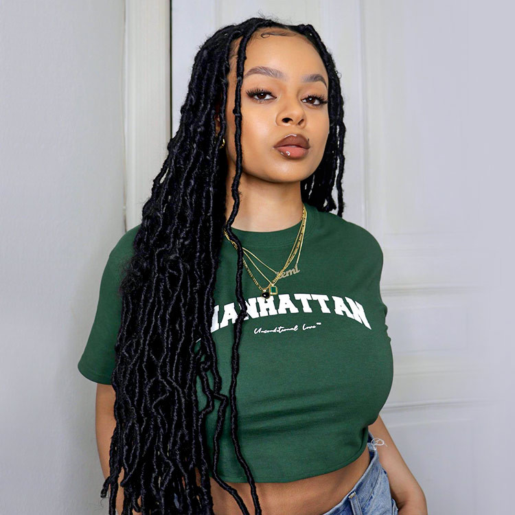 Faux Locs Lace Wig Synthetic Braid Hair Dreadlock Wig West Kiss Hair