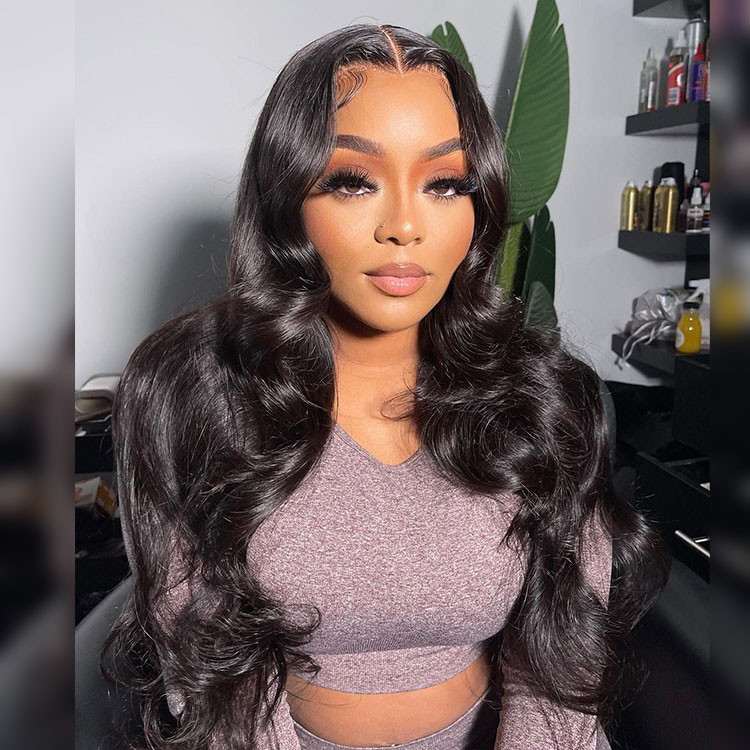 Body Wave Human Hair 4x4 Lace Wigs -West Kiss Hair