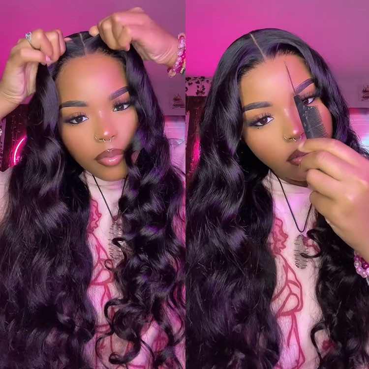 Glueless Wear And Go Wigs Body Wave Undetectable Lace Wigs -West Kiss Hair