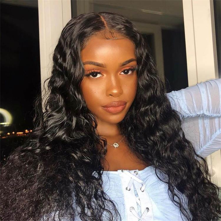Deep Parting 6*6 Closure Wigs Loose Deep Wave Wig -West Kiss Hair