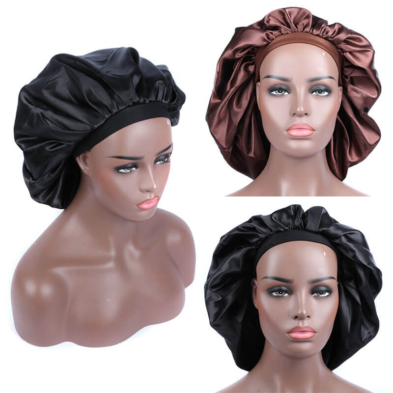 Silk Hair Bonnet 1 Piece Random Color -West Kiss Hair