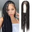 Braided Hair Wigs Lace Front Knotless Box Braided Wig -West Kiss Hair