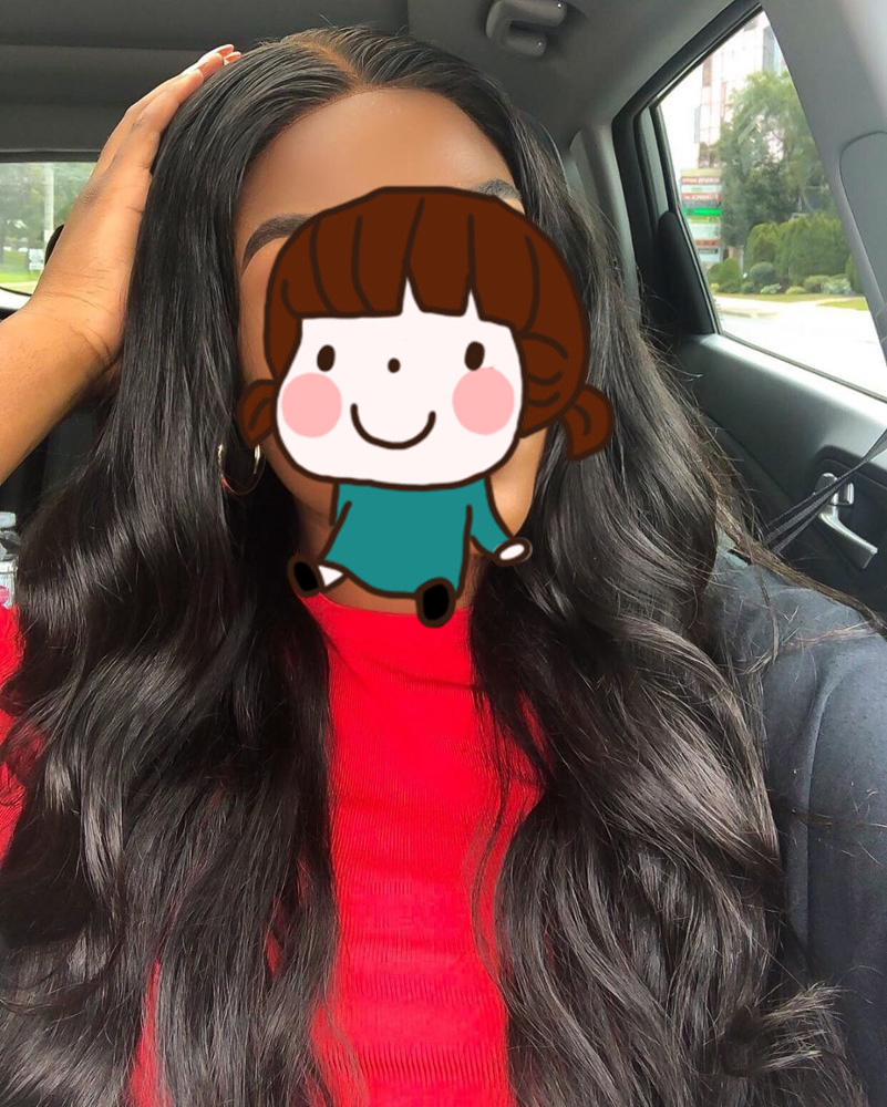 Fake Scalp Wigs Body Wave Lace Front Wigs Natural Hair Wigs With Baby ...