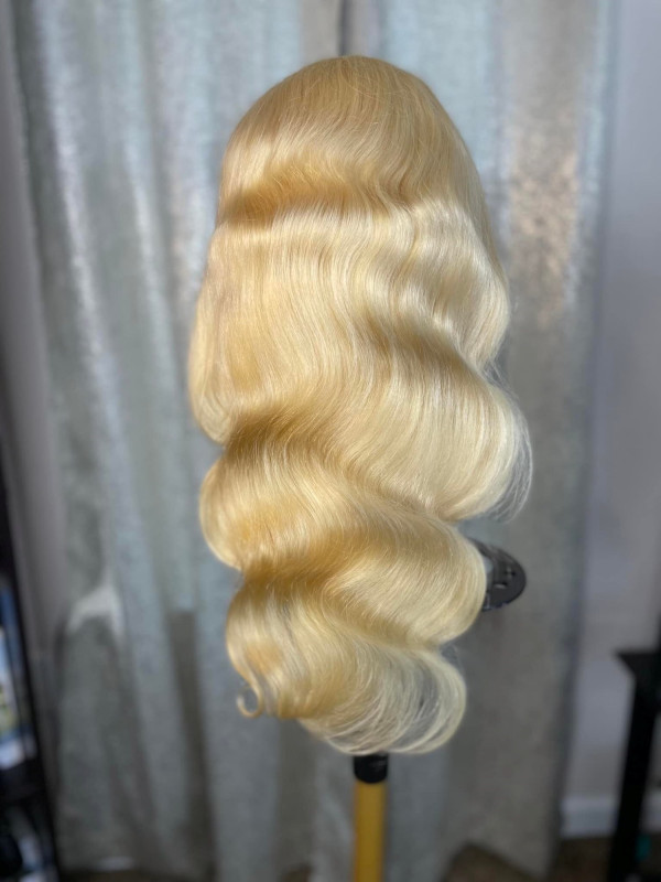 Blonde Lace Front Wigs Color 613 Body Wave Wig -West Kiss Hair